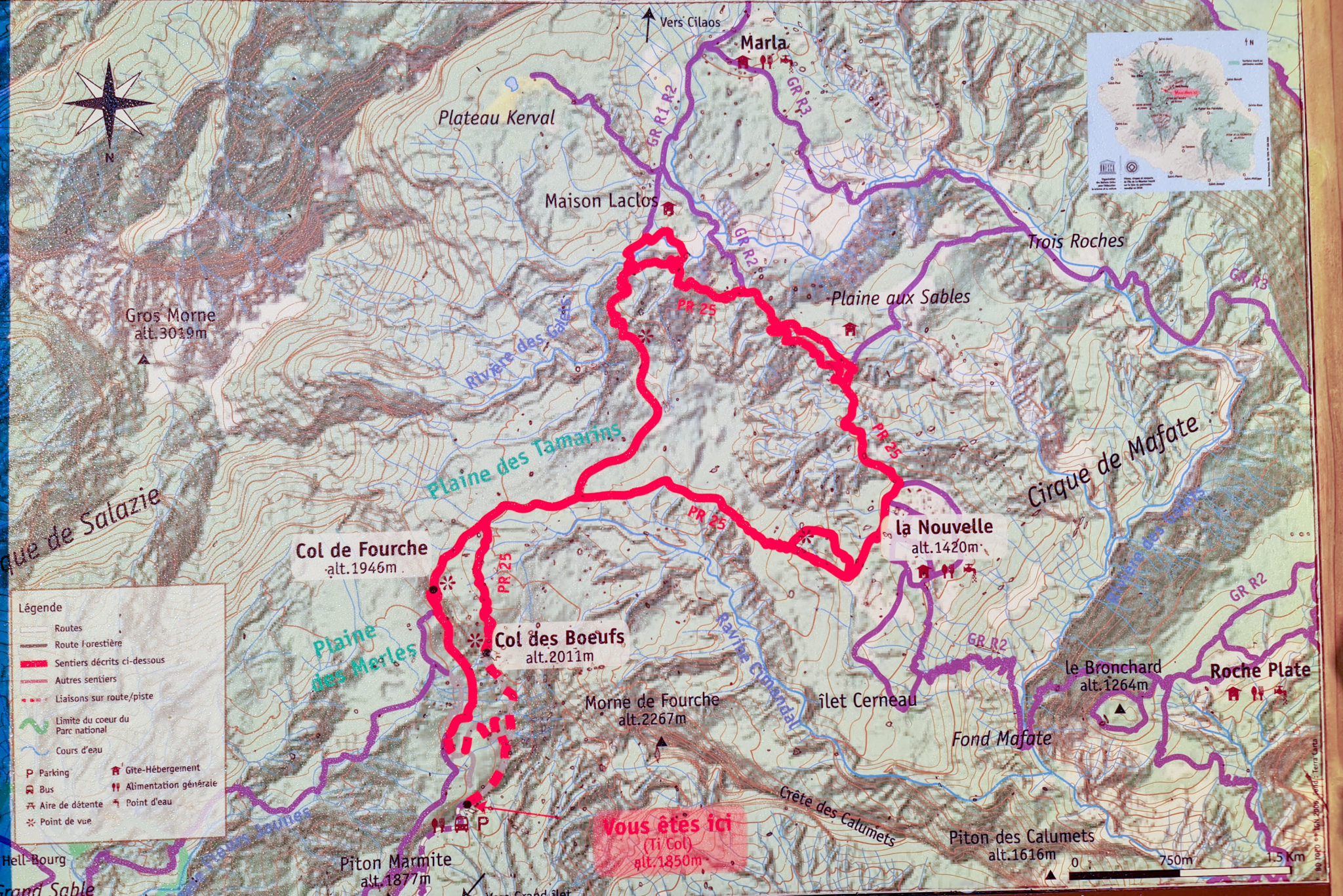 Jak navštívit Réunion za 15 dní - Itinerář, mapa, rady